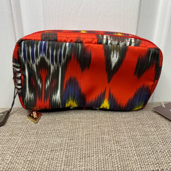 MZ Wallace | Bags | Mz Wallace Red Travel Mini Bag Wallet Coin Purse ...